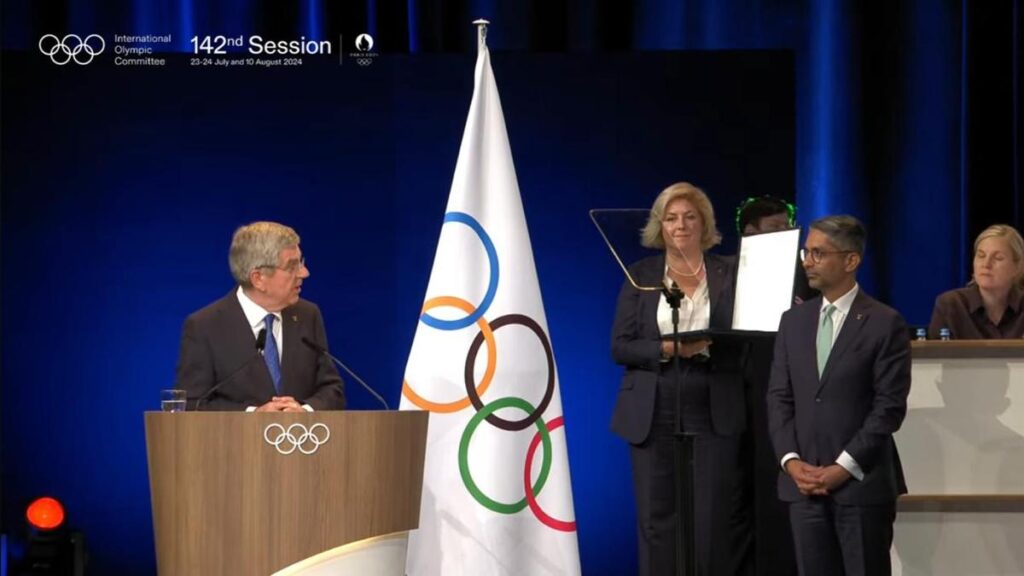 Paris 2024 Olympics: Abhinav Bindra Honoured with Olympic Order at IOC ...
